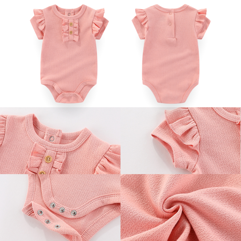 New Born Baby Clothes Set 100%Cotton Baby Boy Girl Romper Strawberry ...