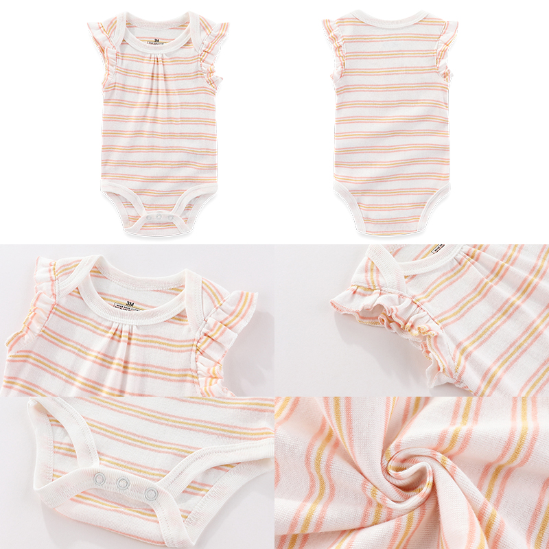 New Born Baby Clothes Set 100%Cotton Baby Boy Girl Romper Strawberry ...