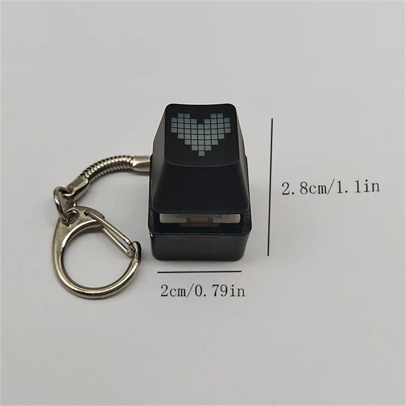 Mechanical Blue Switch Keychain For Keyboard Tester Kit Six LED Light ...