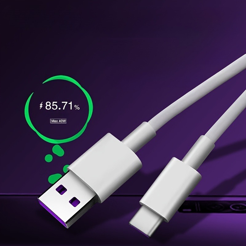 The Type-c Interface Data Cables and 5a Fast Charging cables | Shopee ...