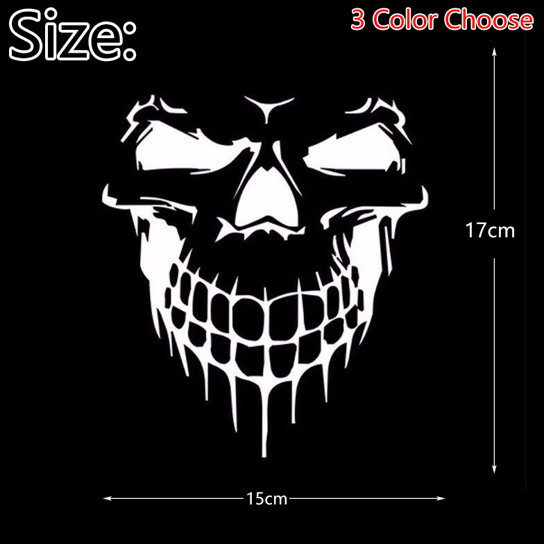 for Honda Click 125I 150I 160 V3 V2 Vario PCX CB110 JDM Skull Bones ...