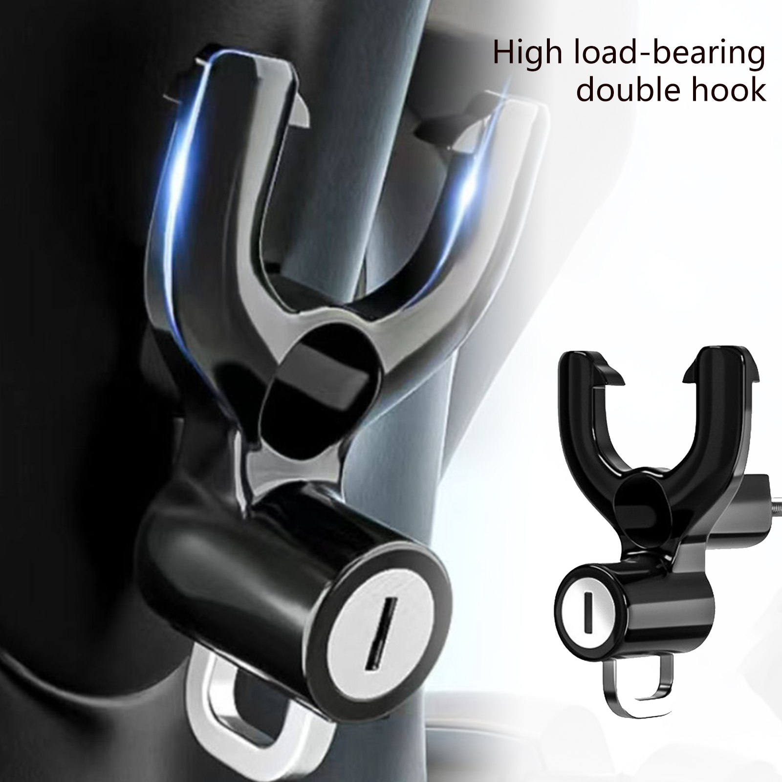 Universal Metal Motorcycle Helmet Lock Bike Handlebar Helmet Anti-theft ...
