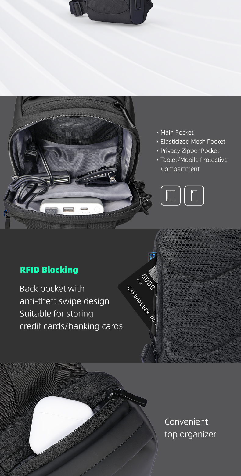 MARK RYDEN Crossbody Shoulder Bag Men | Shopee Philippines