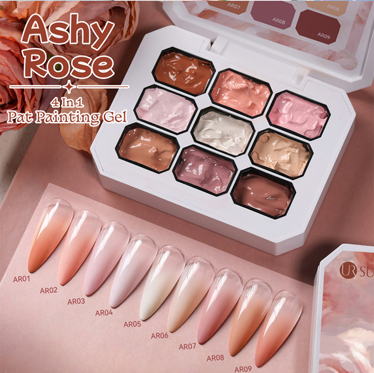 UR SUGAR 4 IN 1 Pat Ombre Gel Polish Easy Gradient Painting Gel for DIY ...