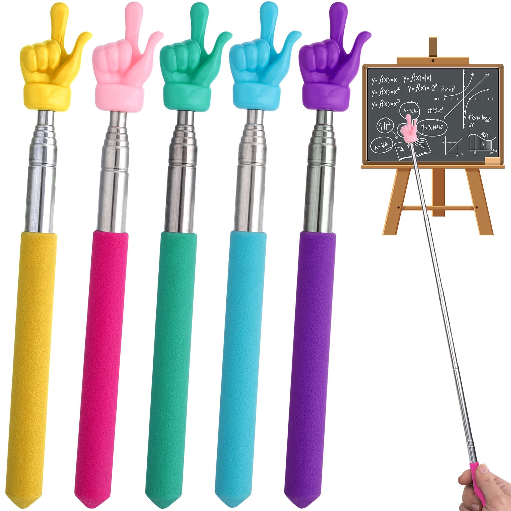Finger Reading Guide Preschool Teaching Tools Retractable Sticks ...