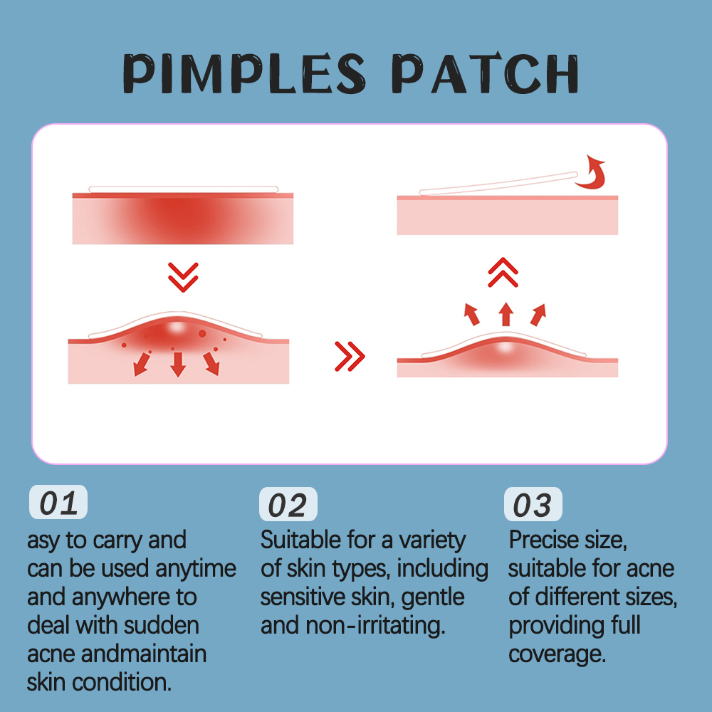 XMAS Gift Skincare Essential ,40pcs Hydrocolloid Acne Patches - Face ...