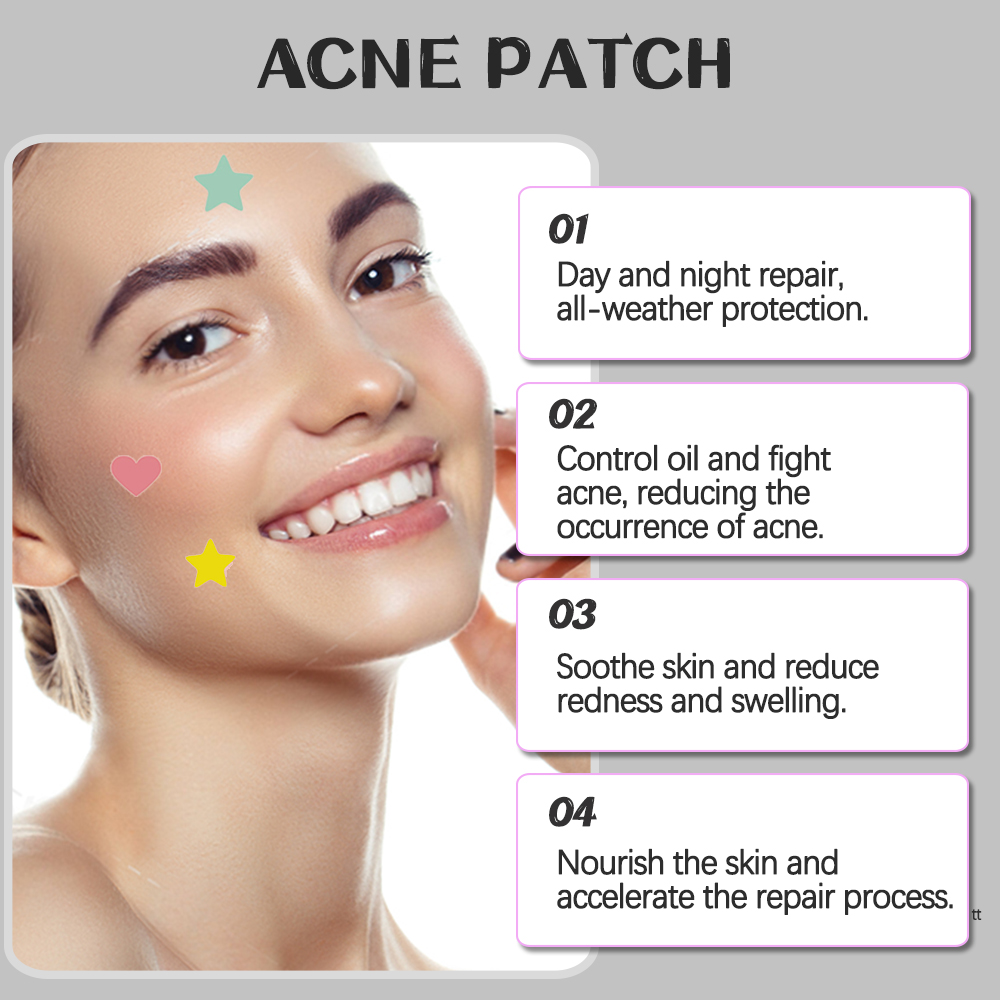 XMAS Gift Skincare Essential ,40pcs Hydrocolloid Acne Patches - Face ...