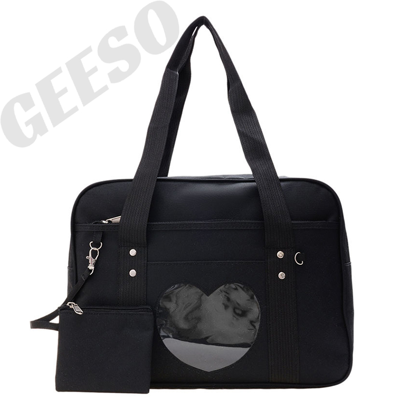 GEESO Ita Bag Heart Japanese School Bag Kawaii Large Shoulder Anime ...