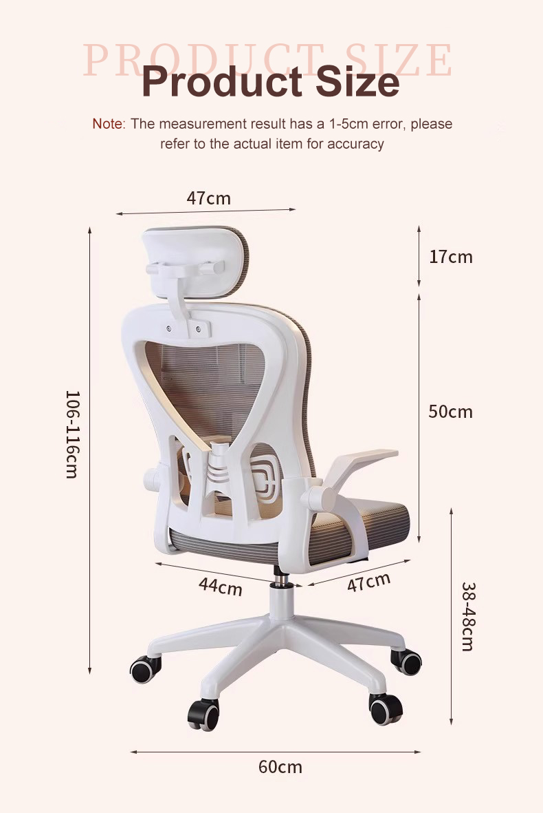 Office Chair Computer Chair Ergonomic Gaming Chair Swivel Lift Home ...
