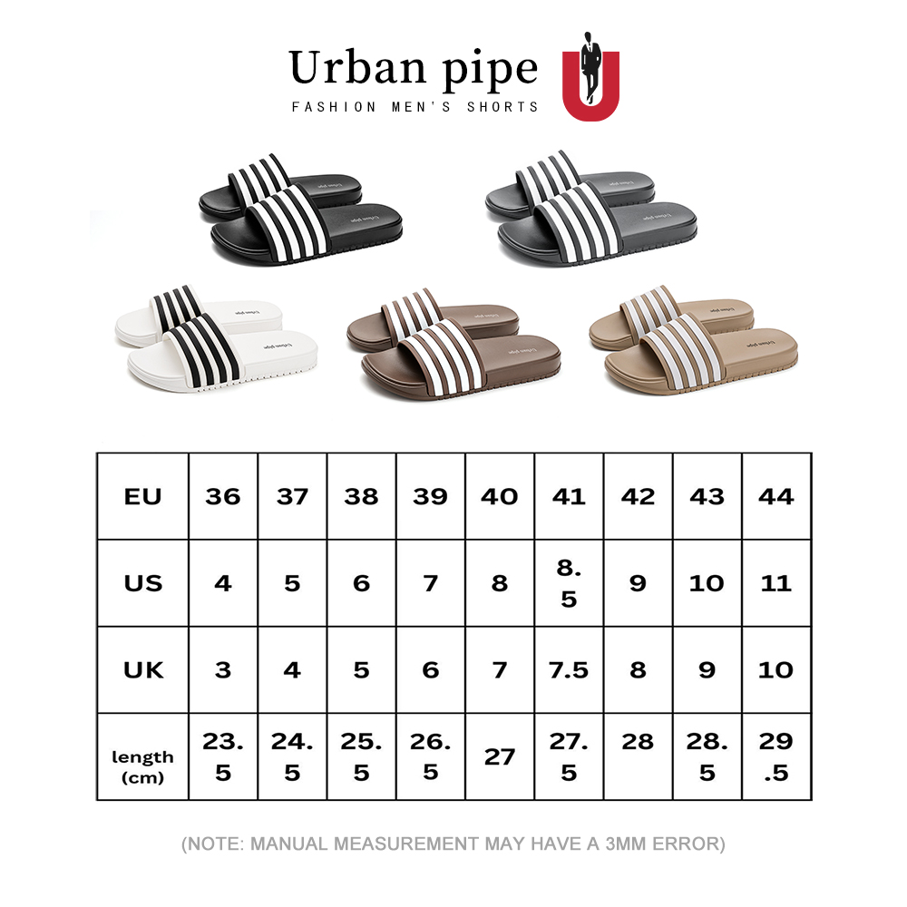URBAN PIPE Slippers For Women And Men Classic EVA Slip On Slides ...