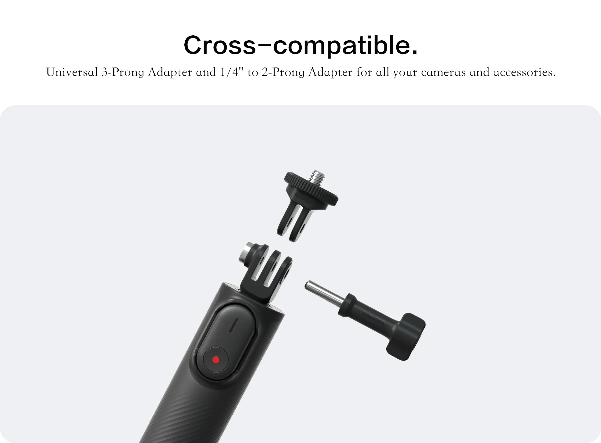 Insta360 Mini 2-in-1 Tripod 2.0 for Insta360 X5/Ace Pro 2/X4/GO 3S/X3 ...