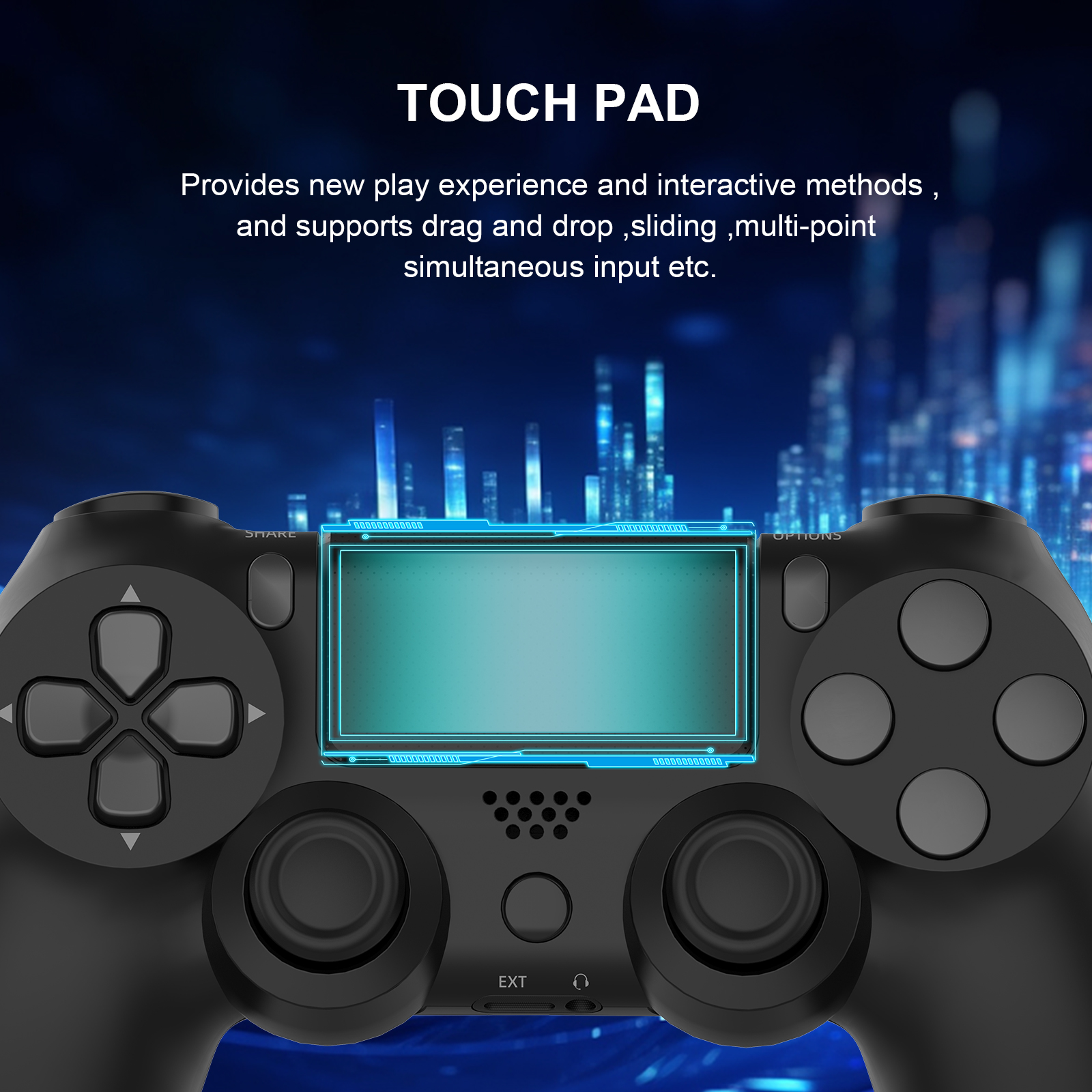 Wireless Bluetooth Game Gamepadfor PS3/PS4 Controller/PS5 Accessories ...