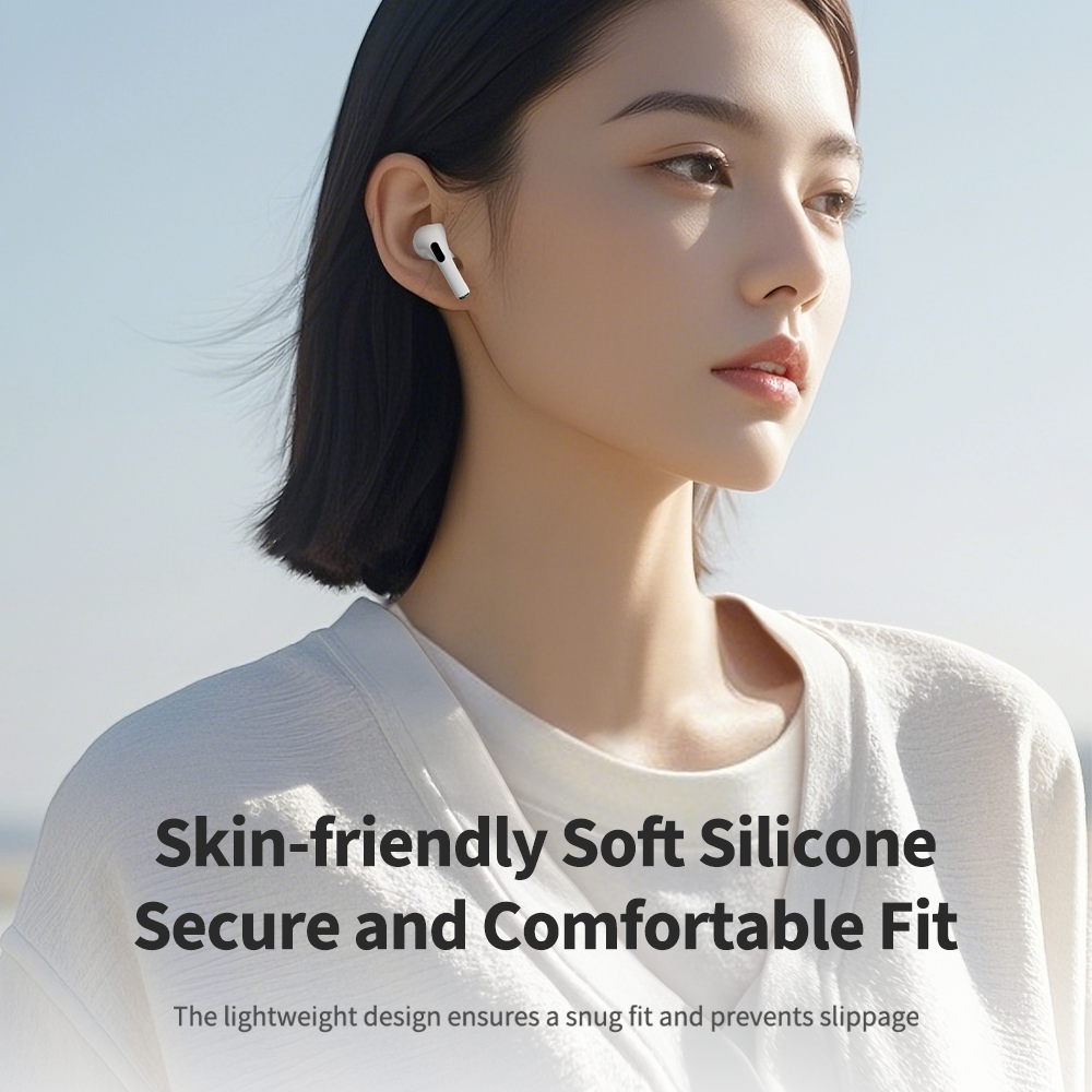 Rock Space S1 Smart Touch Screen TWS Bluetooth Earphones Bluetooth 5.4 ...