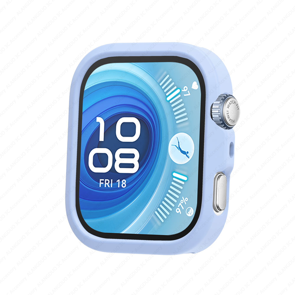 Huawei Watch Fit 4 Pro Silicone Case Hollow Screen Protector Soft ...