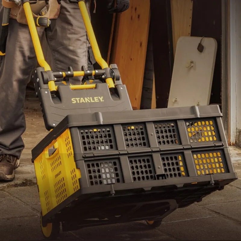 STANLEY STST0585T-23 2in1 Folding Trolley Trailer Portable flatbed mini ...
