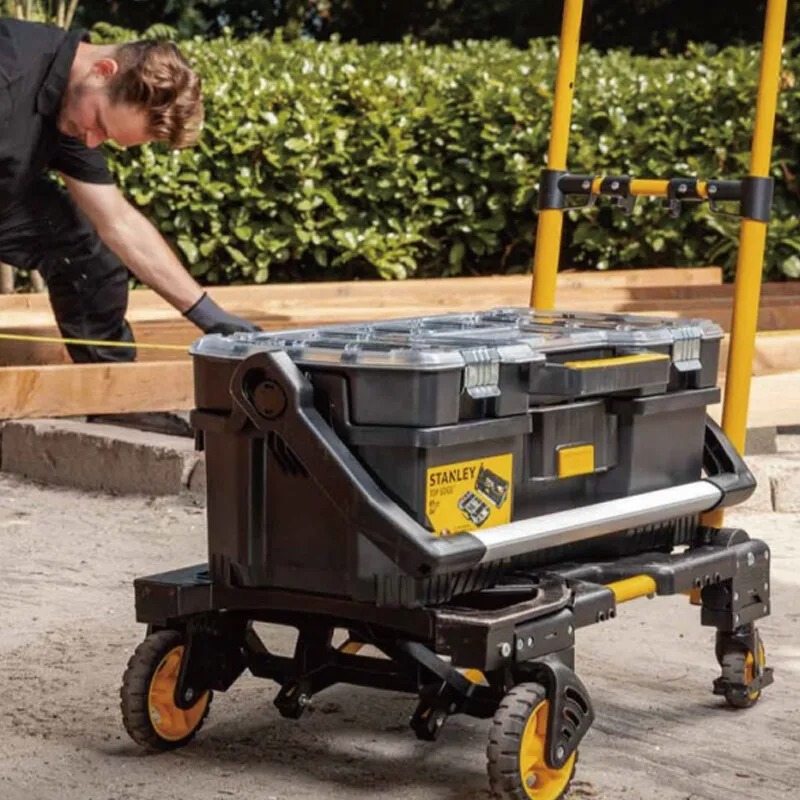 STANLEY STST0585T-23 2in1 Folding Trolley Trailer Portable flatbed mini ...