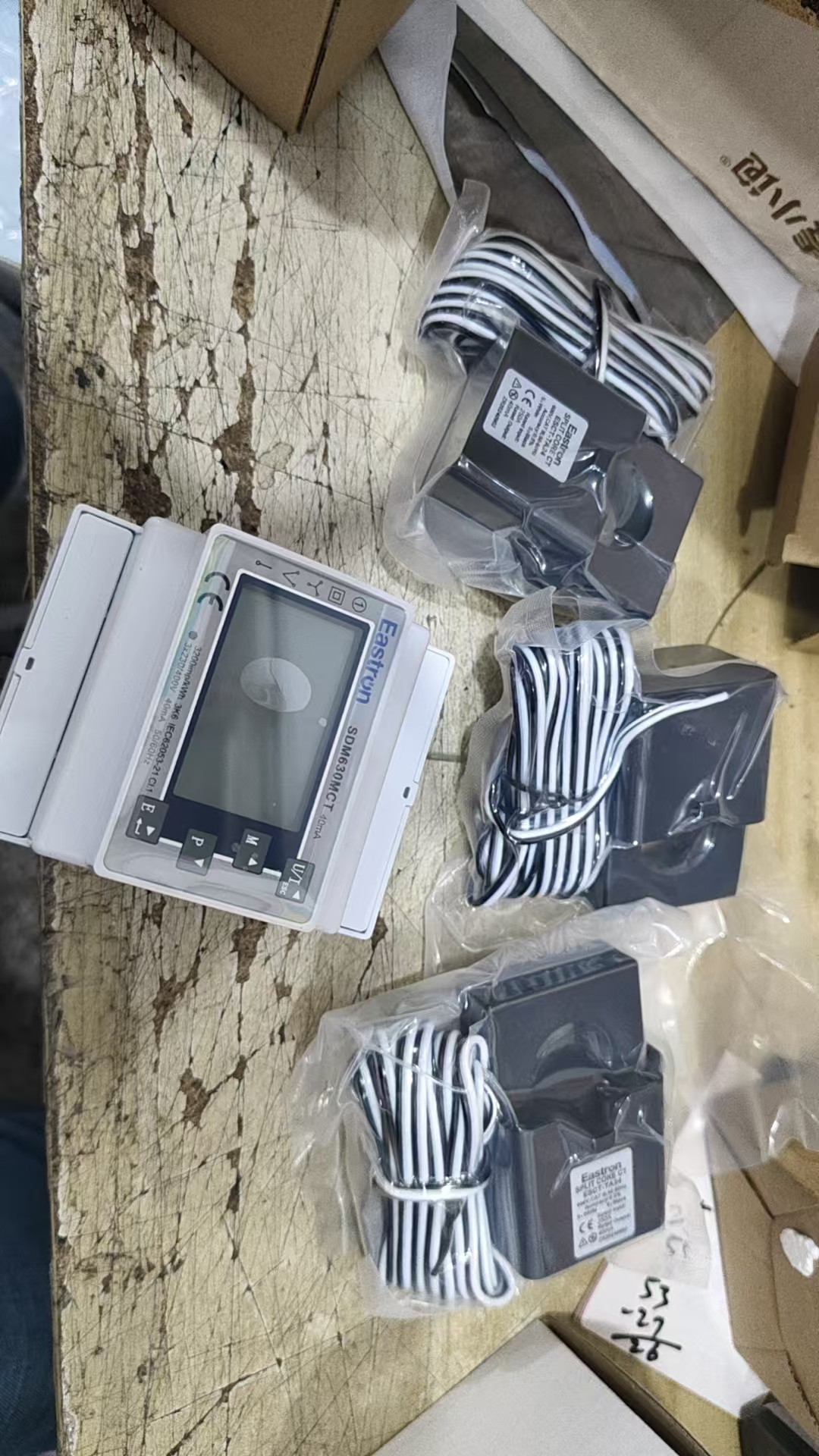 Eastron Growatt Deye three-phase anti-backflow meter SDM630/SDM230 ...