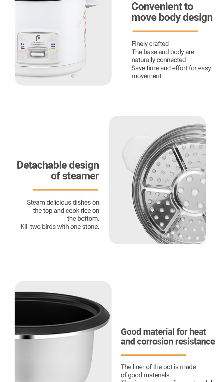 Rice cooker 4L 3L 2L 1.5L rice cooker 1-5 people use non stick pan mini aluminum rice cooker ...