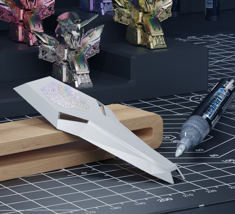 Stedi Laser Pearlescent Marker Model Coloring Tool Figure Transparent ...