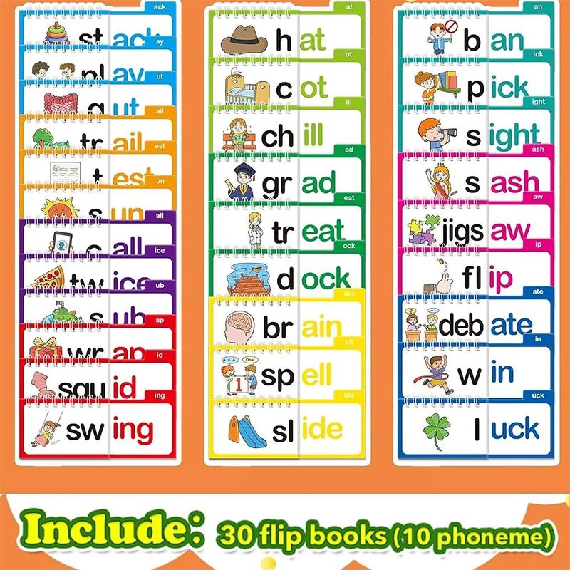 30 Read And Rhyme Word Family Build Book Read Rhyme Activity Book Learn ...