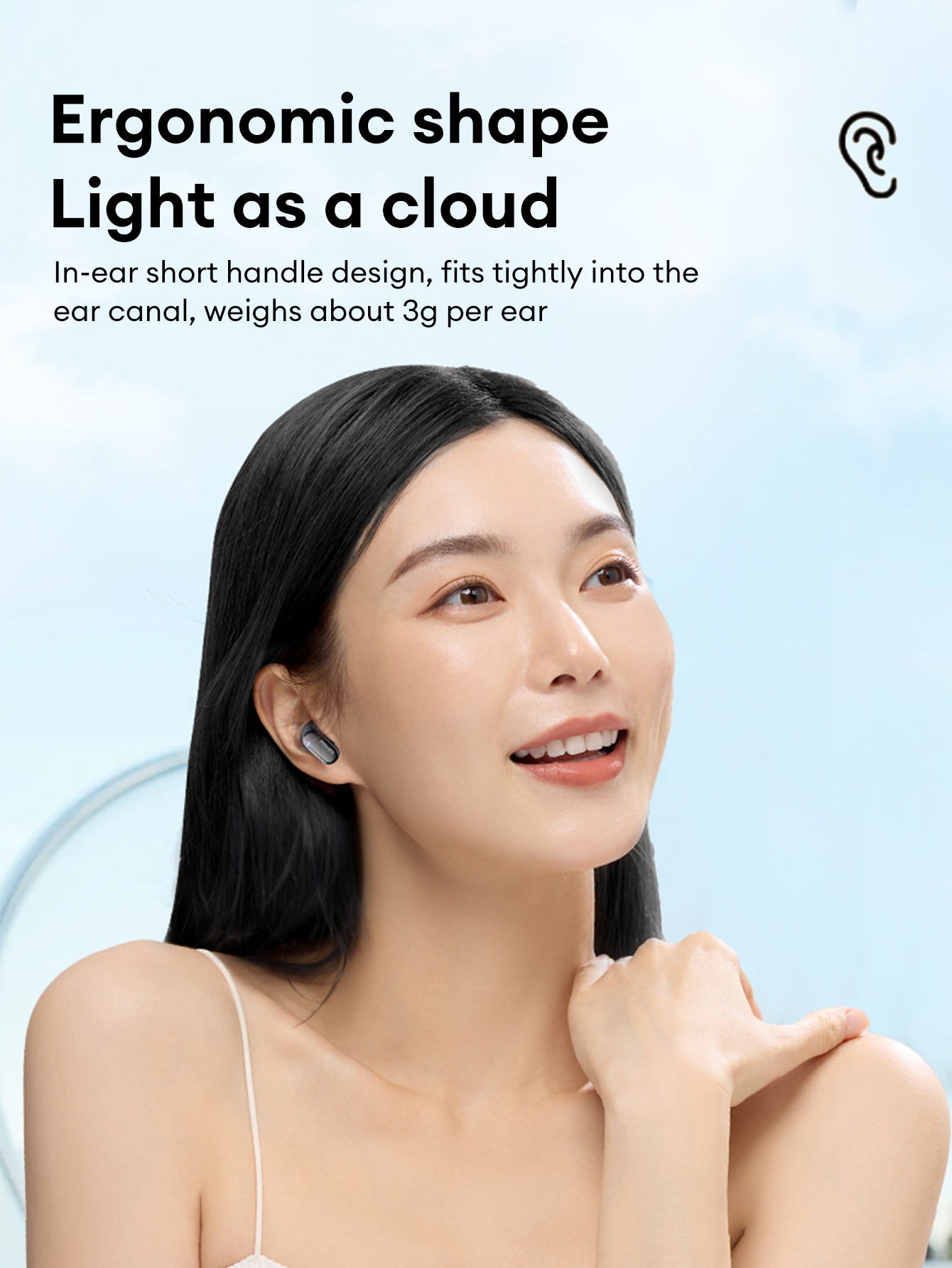 PHILIPS TAT2169 Wireless Bluetooth Earphone Super Battery Life AI Noise ...