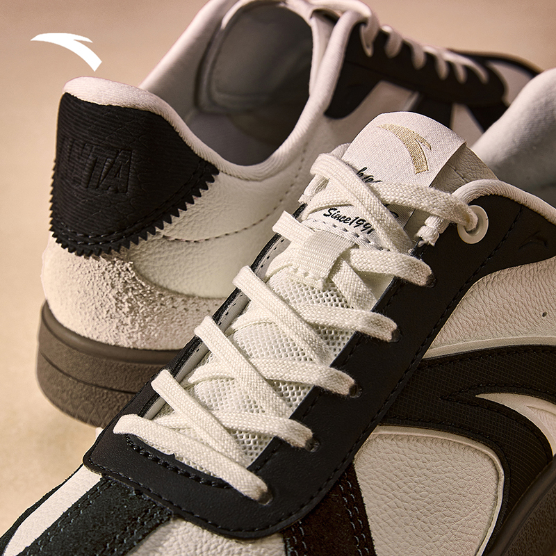 ANTA Women GAT Trainer Sneakers Low-Top Thick-Sole Wear-Resistant ...