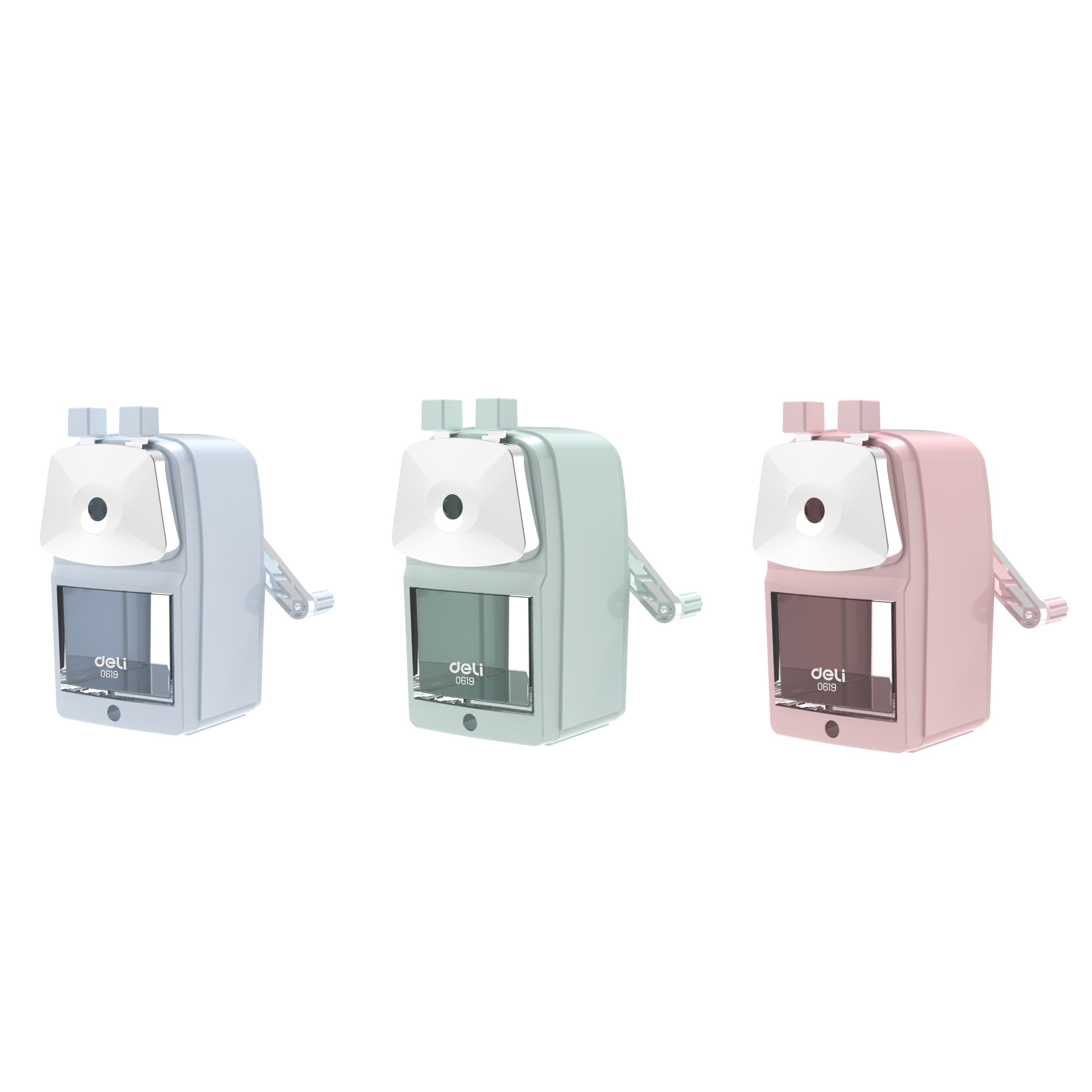 Deli E0619 Metal Hand Pencil Sharpener φ6.9-8mm 1PC | Shopee Philippines