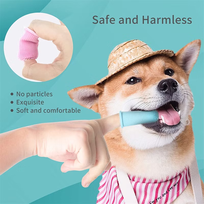 Pet Dental Finger Brush for Cats and Dogs | Shopee Philippines