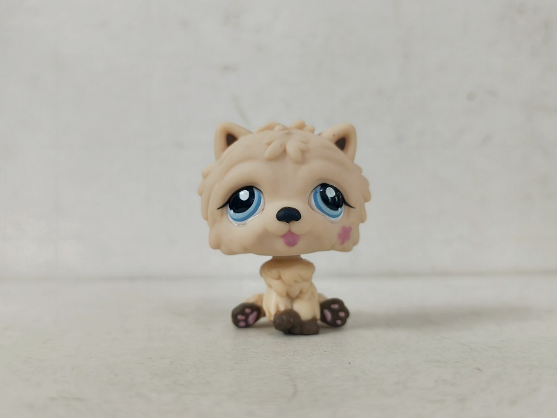 LPS Figure Yellow Chow Chow Dog #662 Littlest Pet Shop toy | Shopee ...
