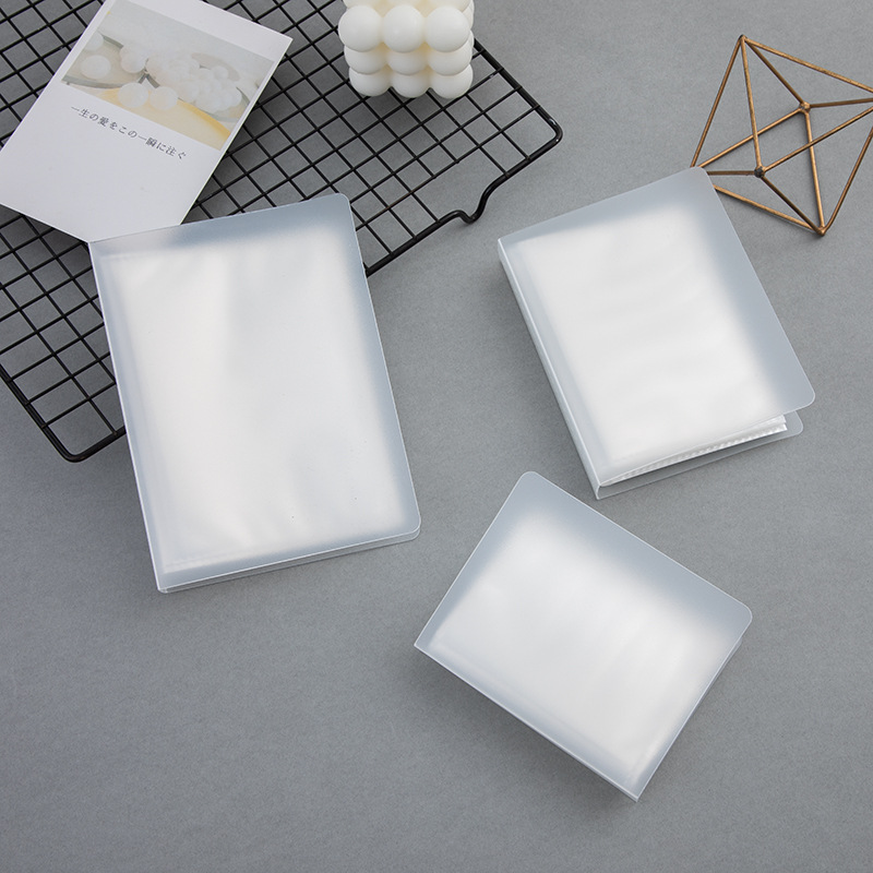 48pcs 4R Lomo Card Photo Album KPOP Photocard Album Matte Cover 4R ...