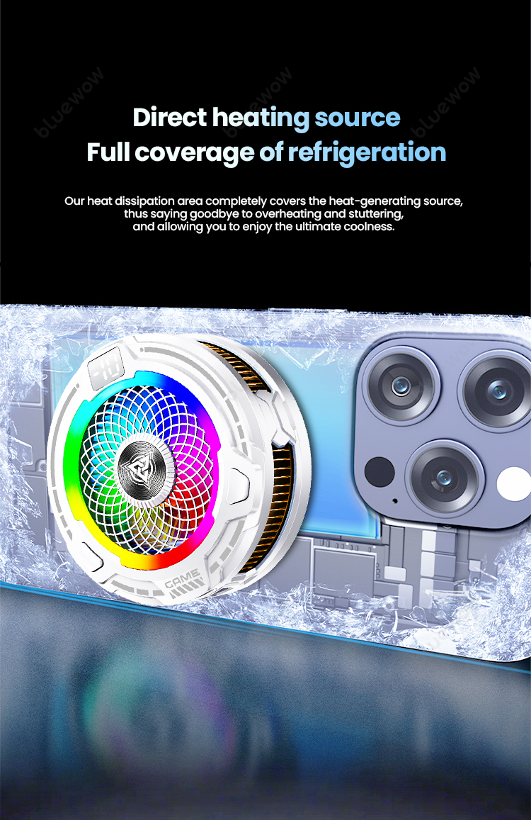 BlueWow 15W 【x110】Mobile phone radiator Game radiator Cooling radiator ...