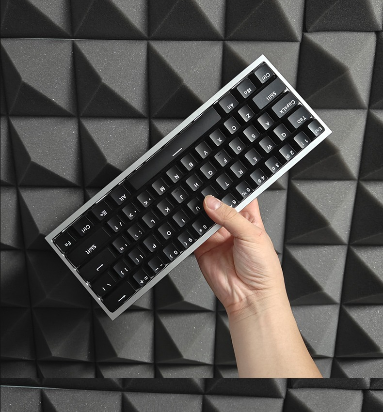 -LW- 65%/60% Keyboard Hollow WOOTING60HE Aluminum Alloy Shell CNC ...