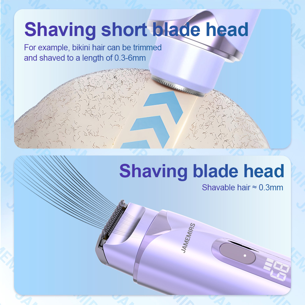 JameMirs Electric Epilator Woman Cordless Hair Removal Depilator Shaver ...
