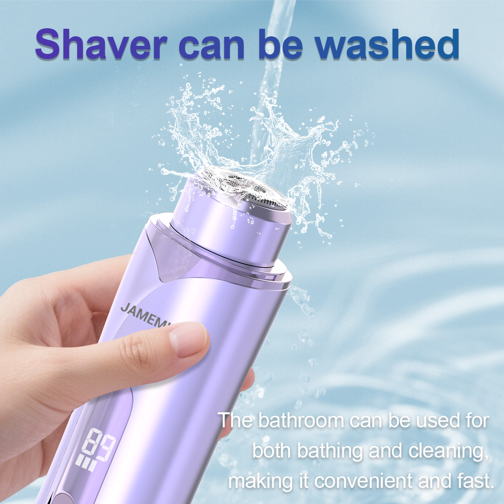 JameMirs Electric Epilator Woman Cordless Hair Removal Depilator Shaver ...