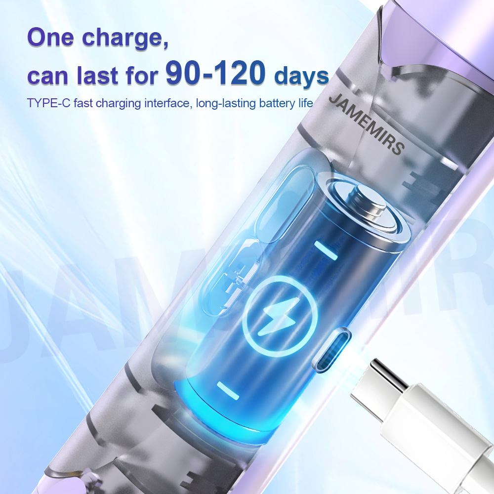 JameMirs Electric Epilator Woman Cordless Hair Removal Depilator Shaver ...