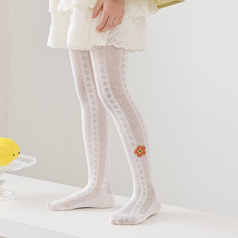 Cool Summer Girls Pantyhose Mesh Bowtie Sweet Baby Tights Stockings ...