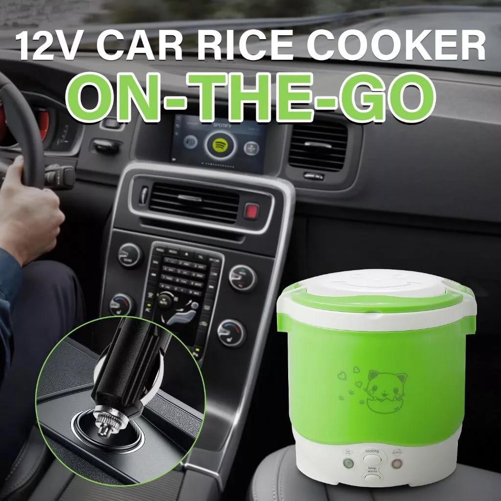 Truck portable rice cooker Car mini multi-function rice cooker 24V 1L ...