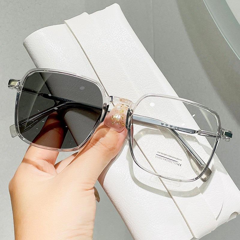 Photochromic 2025 Anti Radiation Metal Computer Glasses Anti Blue Light ...