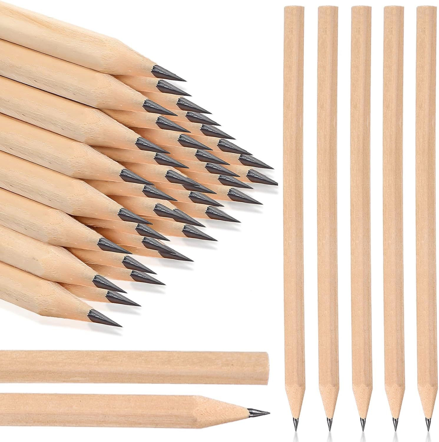 Hb Environmentally Friendly Hexagonal Wooden Pencil is Easy to Cut and ...
