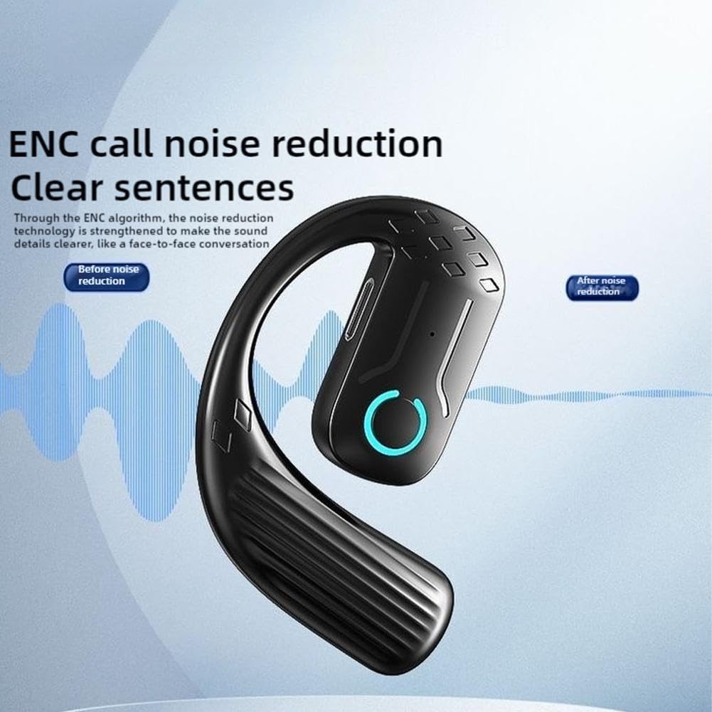 OWS Wireless Earbud Bluetooth Noise Reduction Built-in Mic Long Battery ...