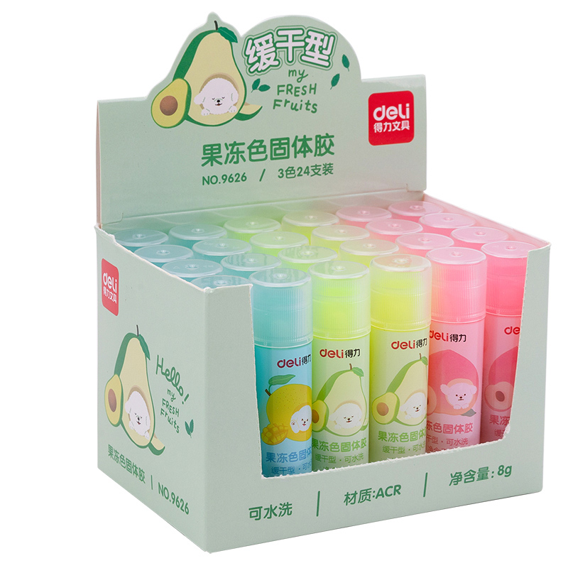 Deli 8g Jelly Color Solid Glue 9626 1PC | Shopee Philippines