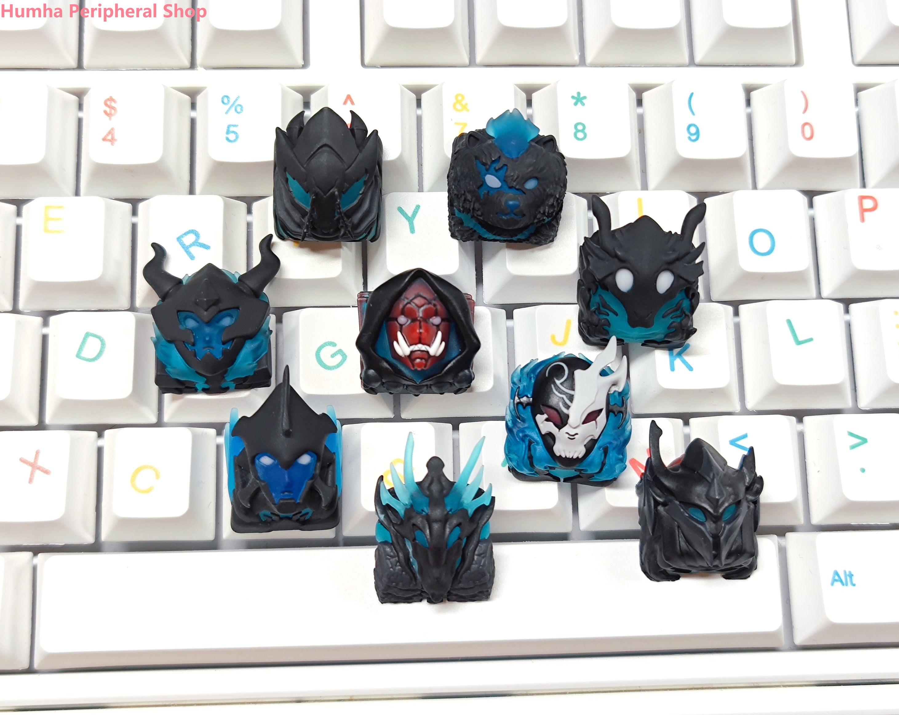 Humha artisan keycap Solo leveling theme keycap Hand made Resin keycap ...