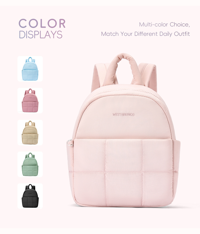 WESTBRONCO Korean style bag, mini, cute, pastel colors, lightweight ...