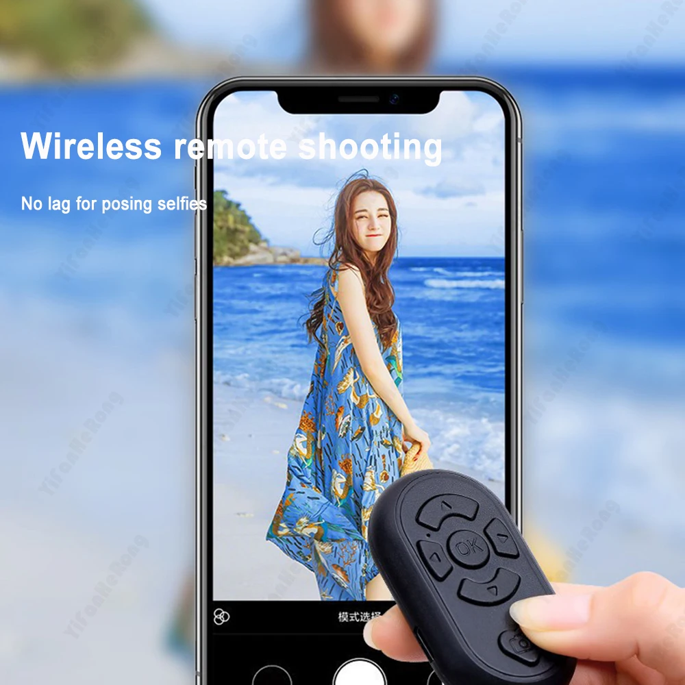 Rechargeable Bluetooth Remote Scroller for Videos Livestreams Binge ...