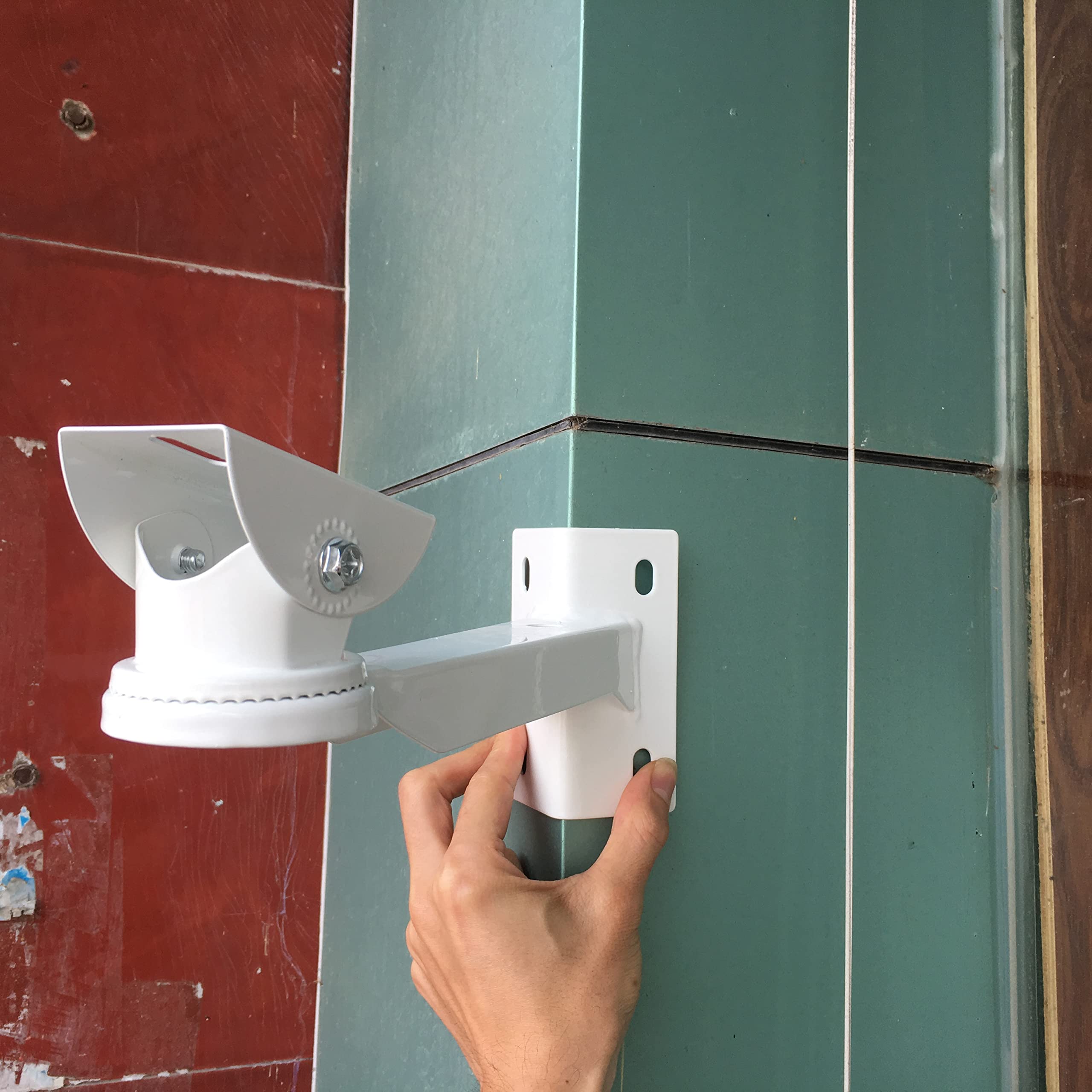 Security Camera Corner Pole Mounting Bracket, Universal Wall Corner ...