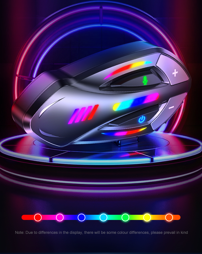 Blaise X2 Intercom 500M Helmet Bluetooth Headset Music sharing while in ...