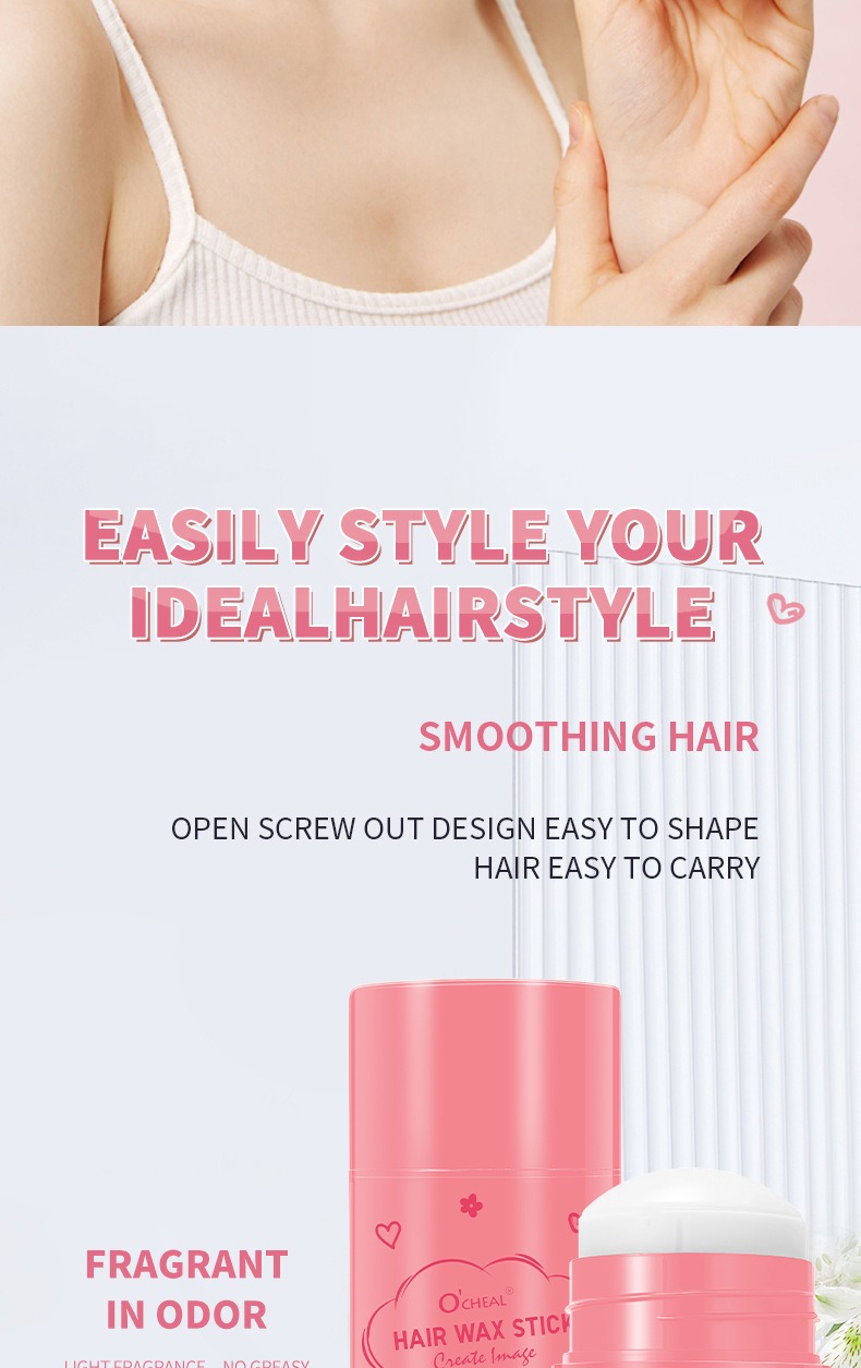 Refreshing Sculpting Wax Stick to Tame Flyaways and Add Volume for ...