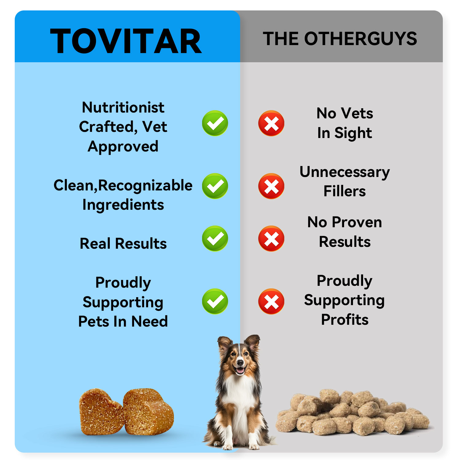 Tovitar® Skin and Coat Supplement is a snack supplement for dogs with ...