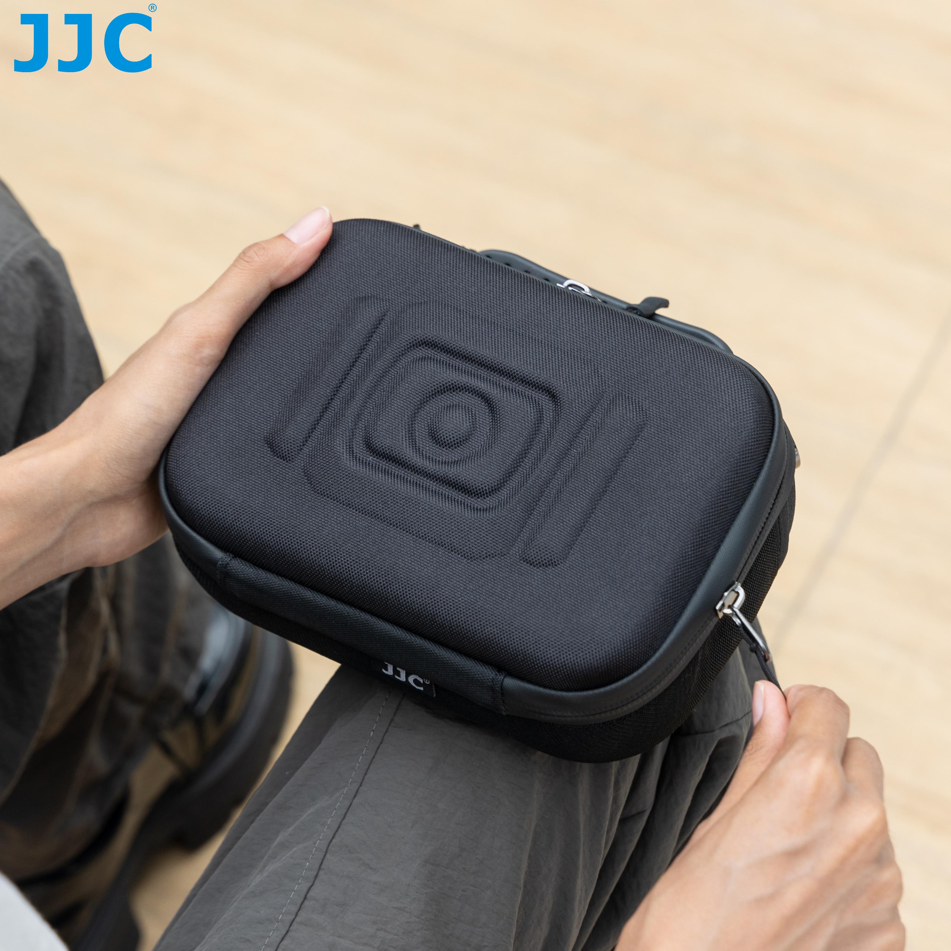 JJC Hard Shell Camera Case EVA Pouch Bag for DJI Osmo Pocket 3 Creator Combo Action Camera Hand ...