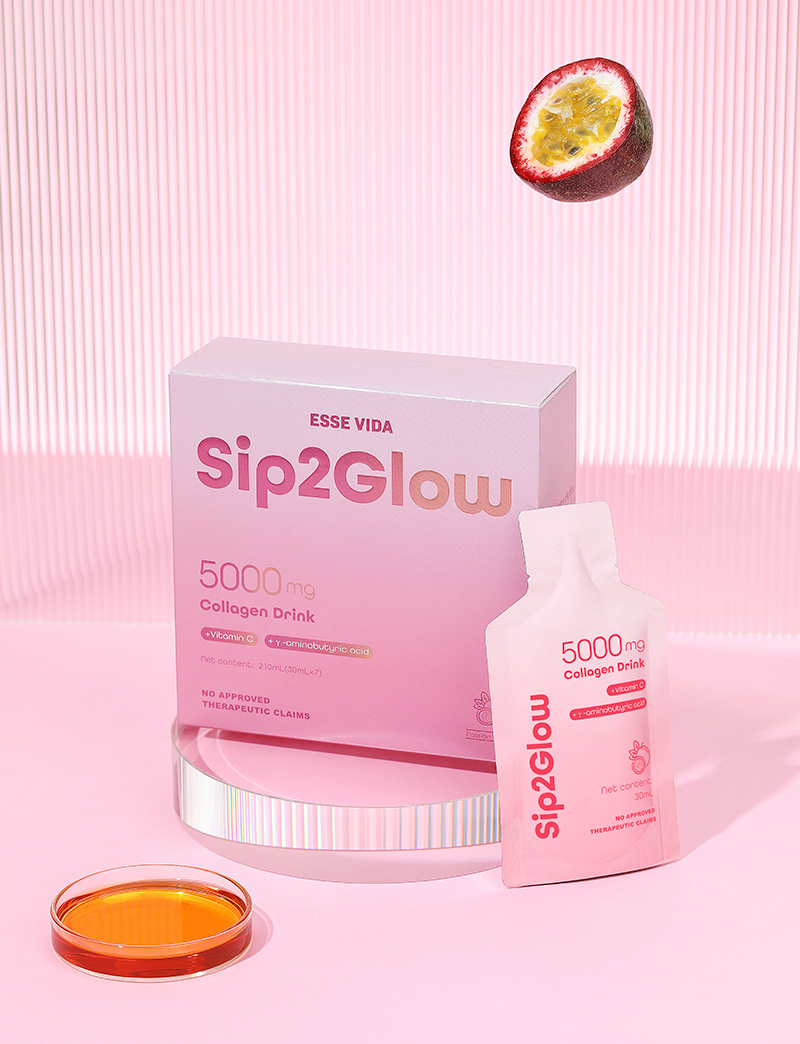 [B3G1] Sip2Glow Premium Collagen Drink (Contains 5000mg of Korean ...